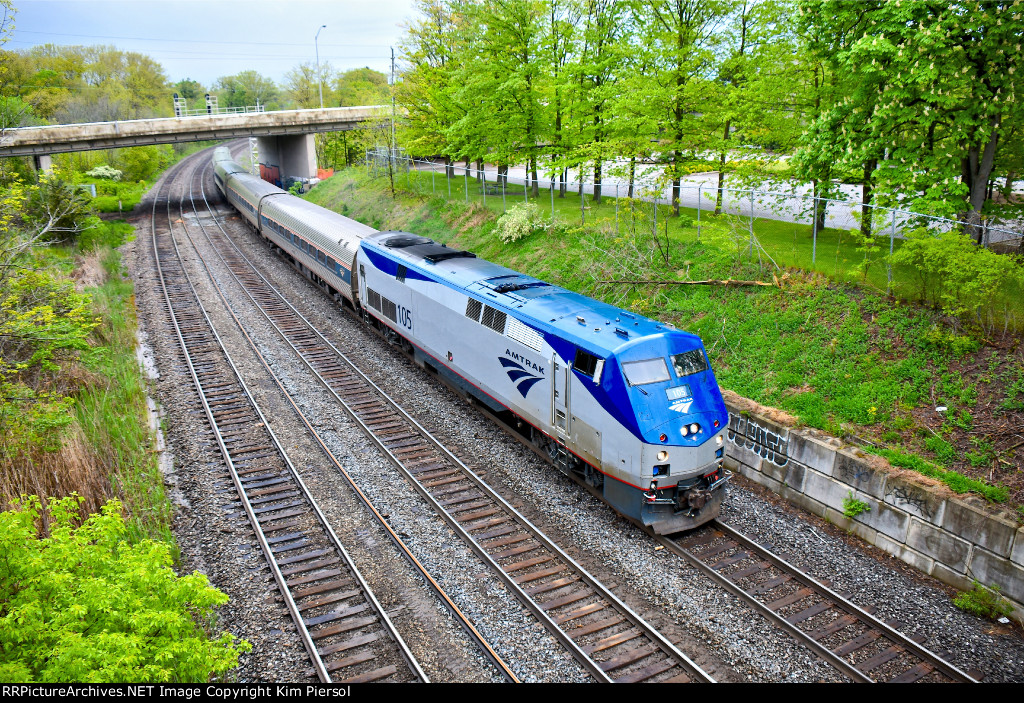 AMTK 105 Train #64 - Empire Service